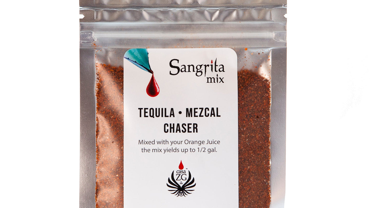 Casa ZG Sangrita Mix | Tequila Chaser | Make up to 1/2 Gal. with O.J.